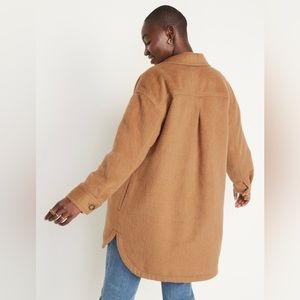 Old Navy | Jackets & Coats | Softbrushed Long Utility Shacket | Poshmark
